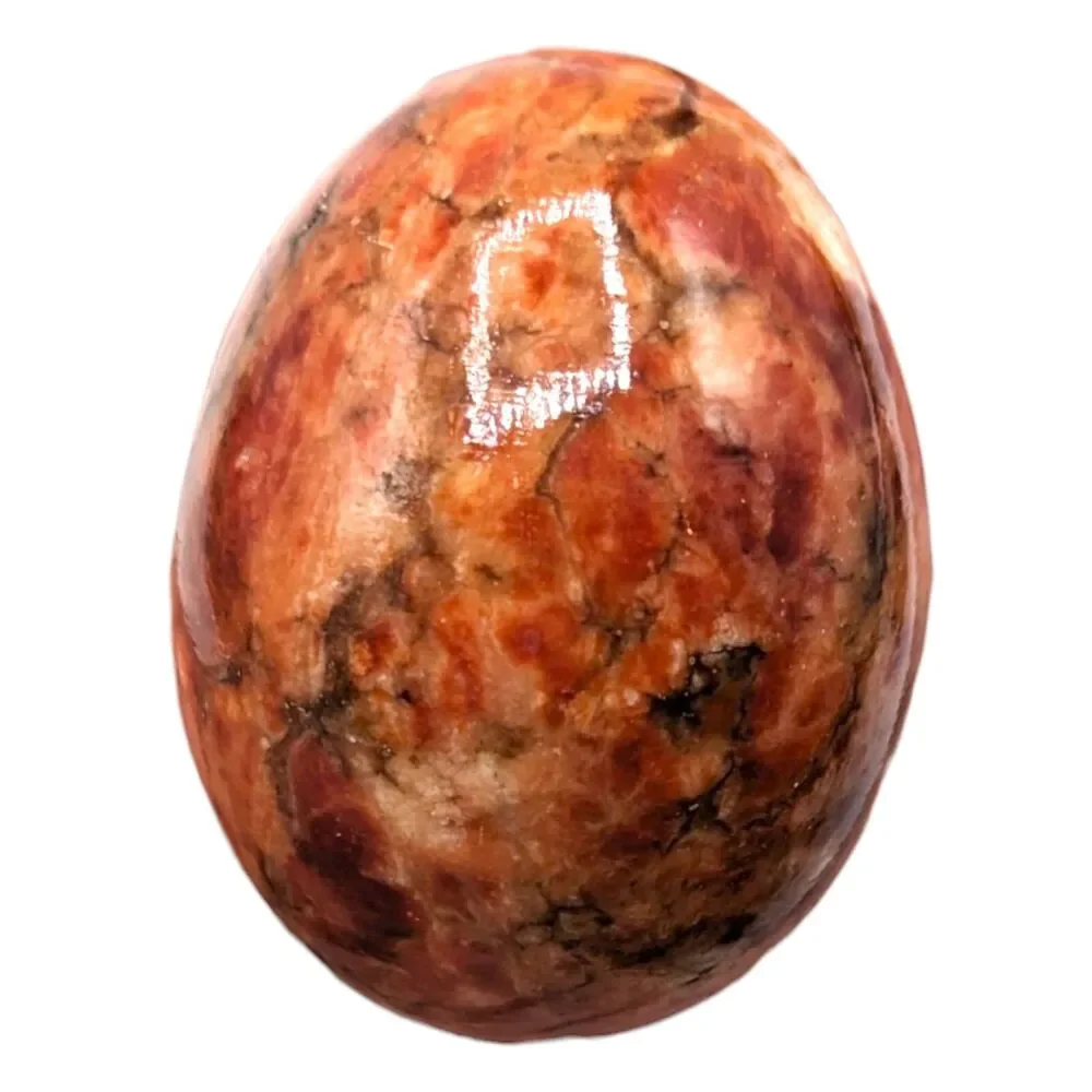 Unbranded | Accents | Vintage Alabaster Stone Eggs Green Red Hand Made ...